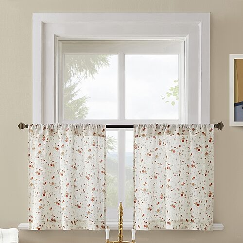 Click here for No. 918 Mirabelle Ditsy Floral Semi-Sheer Rod Pock... prices