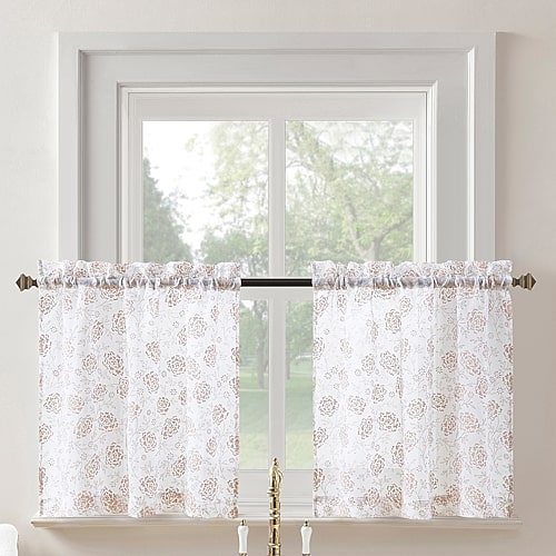 Click here for No. 918 Jacqueline Tonal Floral Puff Print Semi-Sh... prices