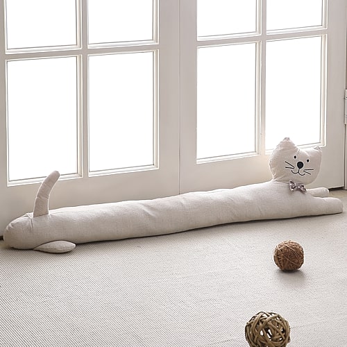 Click here for Carl the Cat Draft Guard  One Size  Beige prices