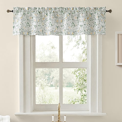 Click here for No 918 Portia Watercolor Wildflower Rod Pocket Tai... prices