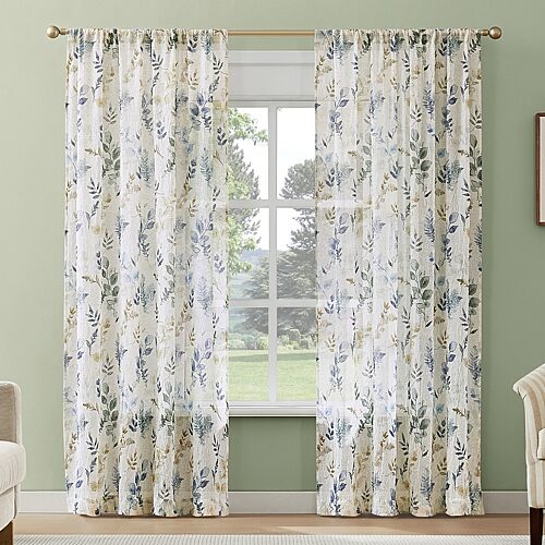 Click here for No. 918 Marcella Watercolor Botanical Semi-sheer R... prices