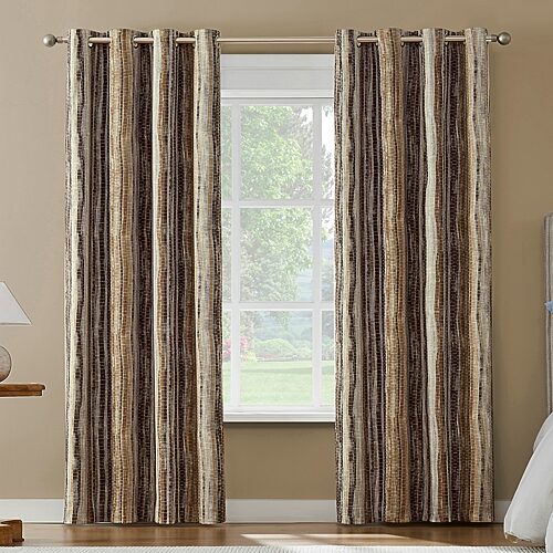 Click here for Sun Zero Avila Abstract Stripe 100percentage Black... prices
