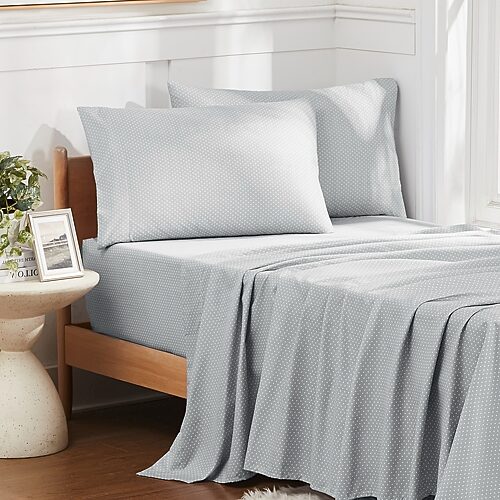 Click here for Sweet Home Collection 6pc. Printed Dots Microfiber... prices