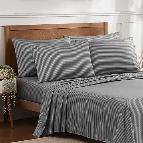 Click here for Sweet Home Collection Pinstripes Printed Sheet Set... prices