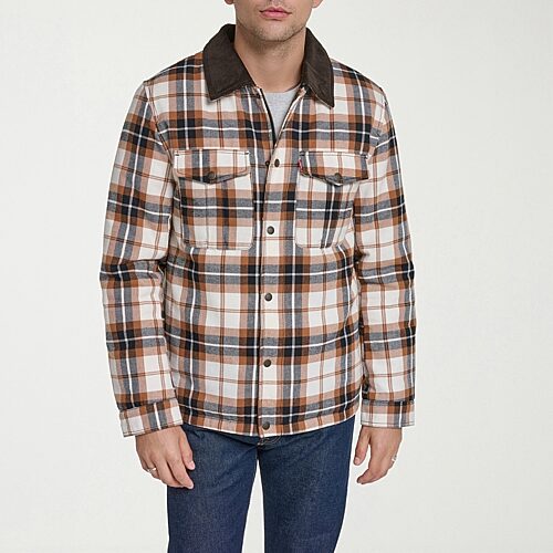 Click here for Levis Mens Midweight Shirt Jacket  Small  Black prices