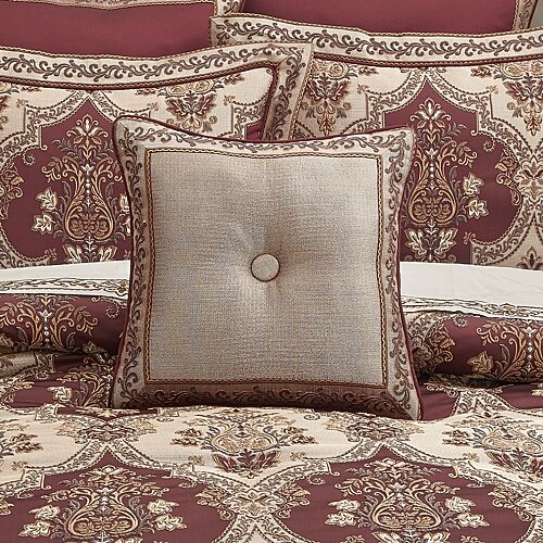 Click here for J Queen New York Phyllis Square Decorative Pillow... prices