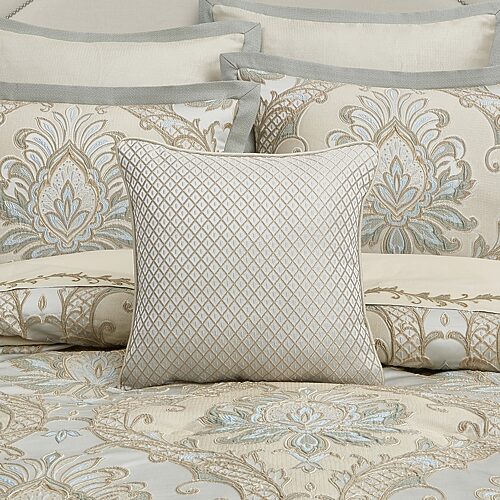 Click here for J Queen New York Rita Square Decorative Pillow  18... prices