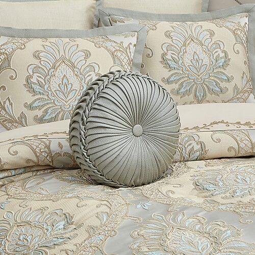 Click here for J Queen New York Rita Tufted Decorative Pillow  15... prices