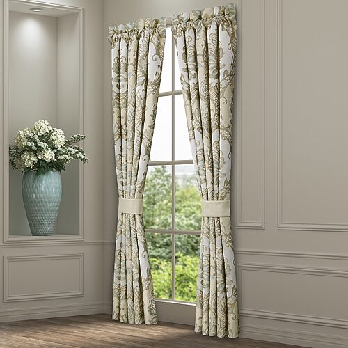 Click here for J Queen New York Rita Window Panel Pair  50 x 95 -... prices