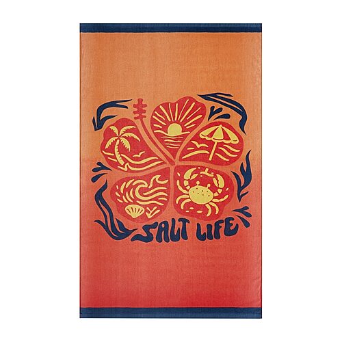 Click here for Salt Life Floral Dip Dye Quick Dry Beach Towel  On... prices