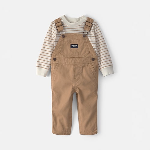 Click here for Osh Kosh Baby Boys Long-Sleeve Striped Top and Jum... prices