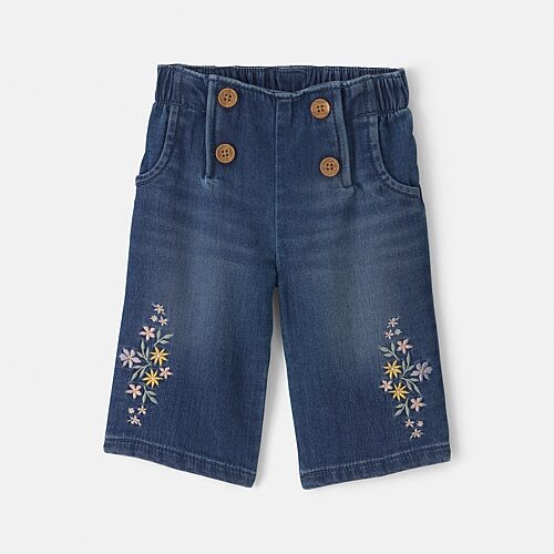 Click here for Oshkosh Baby Girls Mid Rise Wide Leg Regular Fit P... prices