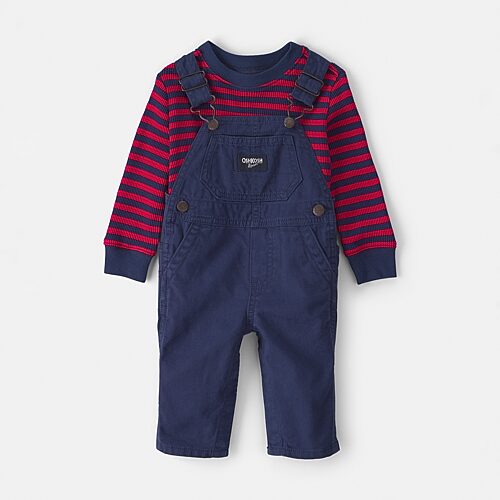 Click here for Osh Kosh Baby Boys Long-Sleeve Striped Thermal Top... prices