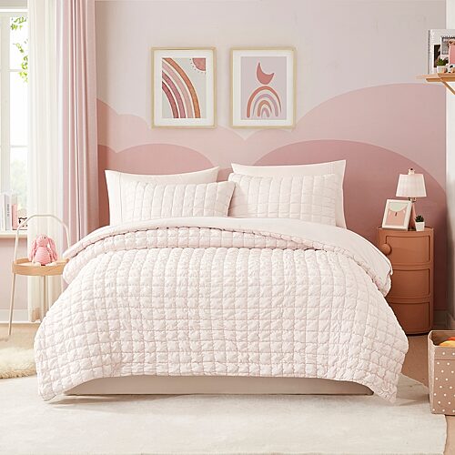 Click here for Sweet Home Collection Marshmallow Pouf Kids Bed In... prices