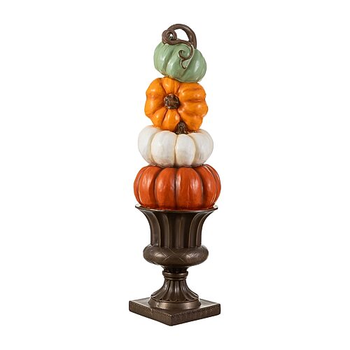Click here for Glitzhome 31 Magnesium Oxide Stacked Pumpkin Thank... prices
