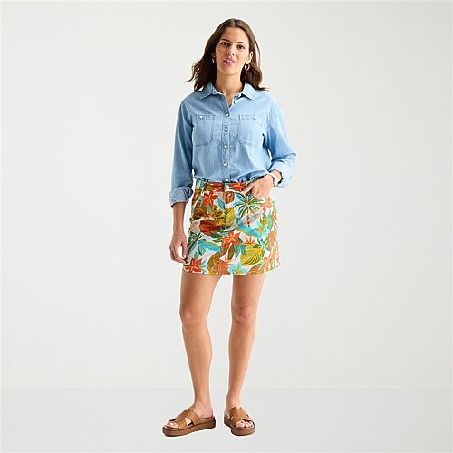 Click here for St. Johns Bay Womens 4 1/2 Petite Chino Short  14... prices