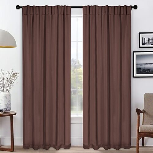 Click here for Superior Washable Leaves Room Darkening Back Tab C... prices