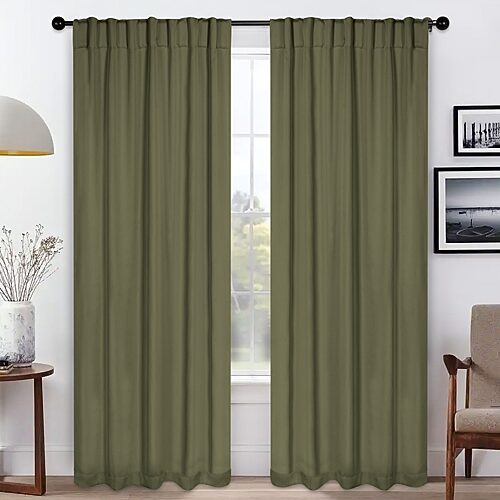 Click here for Superior Solid Machine Washable Room Darkening Bla... prices
