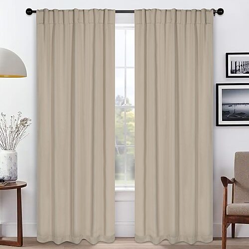 Click here for Superior Solid Machine Washable Room Darkening Bla... prices