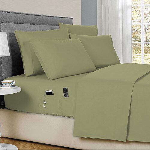 Click here for Kathy Ireland 6pc. Smart Sheet Sets with Side Pock... prices
