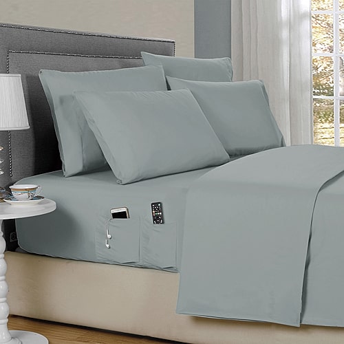Click here for Kathy Ireland 6pc. Smart Sheet Sets with Side Pock... prices