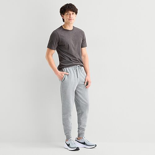 Click here for Xersion Mens Fleece Jogger Pant  Small  Gray prices