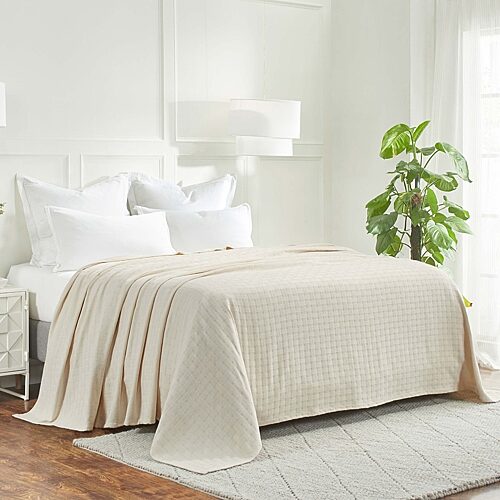 Click here for SUPERIOR Basket Weaveall Season Breathable 100 Cot... prices