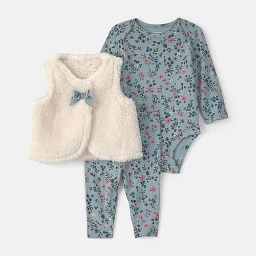 Click here for Carters Baby Girls Sleeveless Layering Vest  Bodys... prices