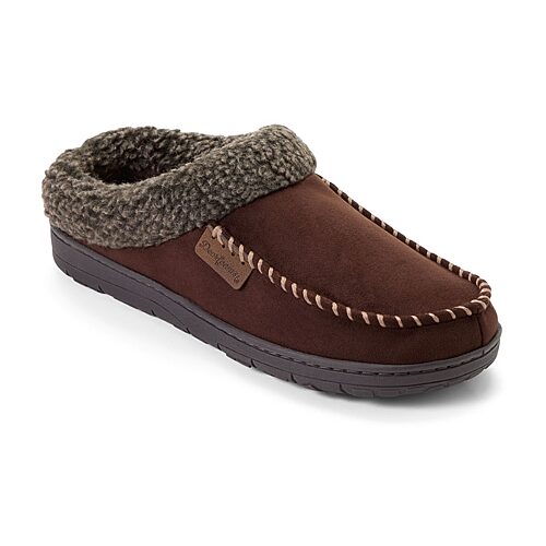 Click here for Dearfoams Mens Microsuede Moccasin Toe House Shoe... prices