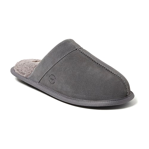 Click here for Dearfoams Kirk Genuine Suede Scuff With Prayer Sea... prices