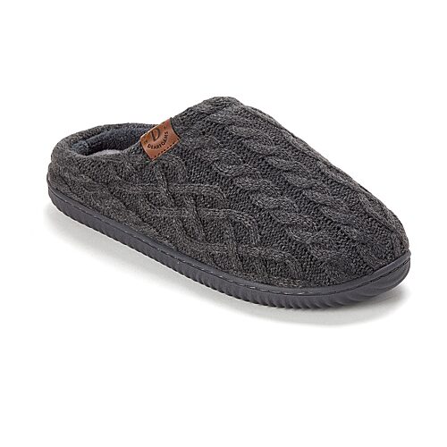 Click here for Dearfoams Mens Case Casual Clog Slippers - Dark he... prices