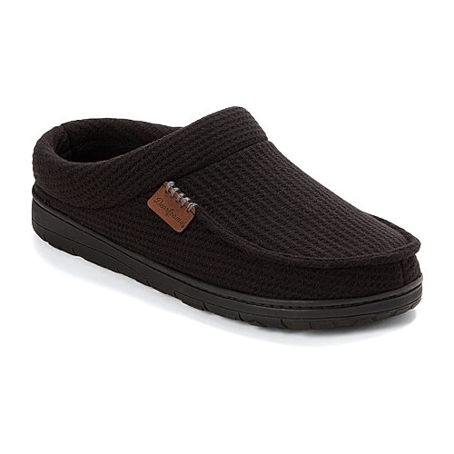 Click here for Dearfoams Brendan Mens Clog Slippers  X-large  Bla... prices