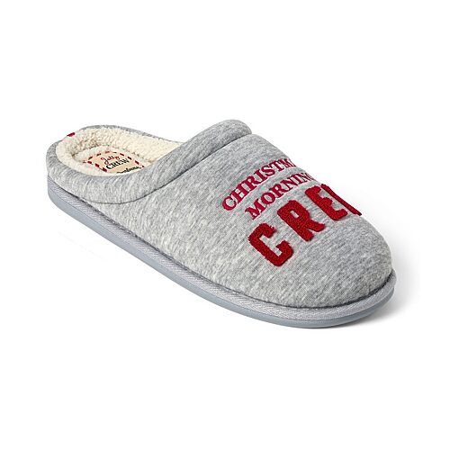Click here for Dearfoams Christmas Morning Crew Mens Clog Slipper... prices