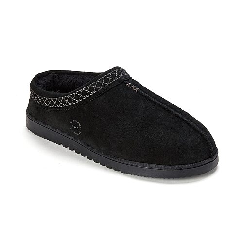 Click here for Dearfoams Dean Genuine Suede With Embroidery Mens... prices