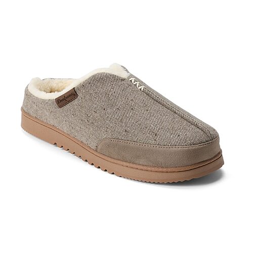 Click here for Dearfoams Aldan Notch Mens Clog Slippers  X-large... prices