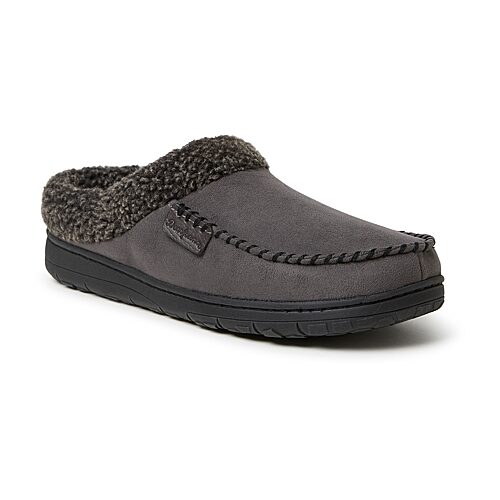 Click here for Dearfoams Mens Microsuede Moccasin Toe House Shoe... prices