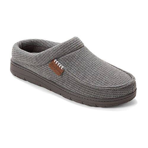 Click here for Dearfoams Brendan Mens Clog Slippers  X-large  Gra... prices