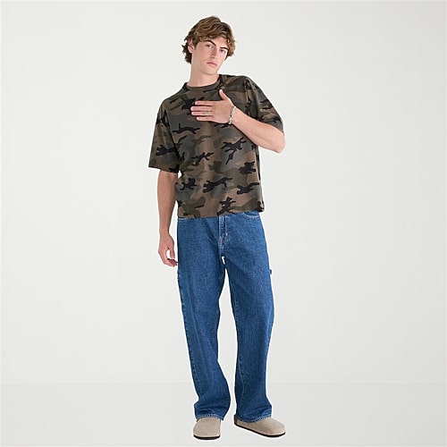 Click here for AEROPOSTALE Mens Baggy Fit Jean  32 32  Blue prices