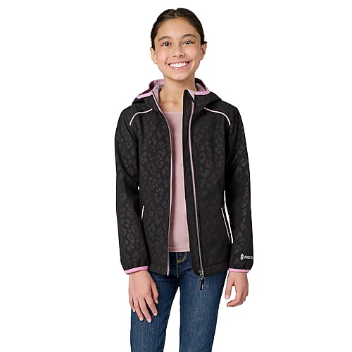 Click here for Free Country Big Kid Girls Water Resistant Softshe... prices