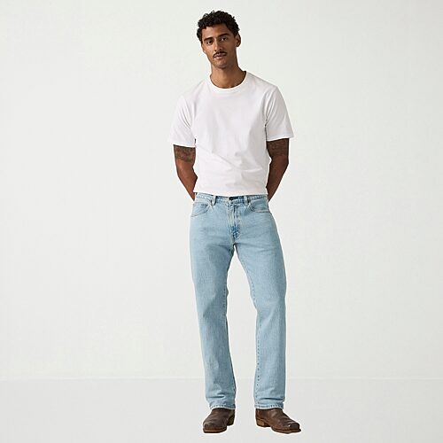 Click here for Levis Mens 557 Western Straight Jean  36 32  Blue prices