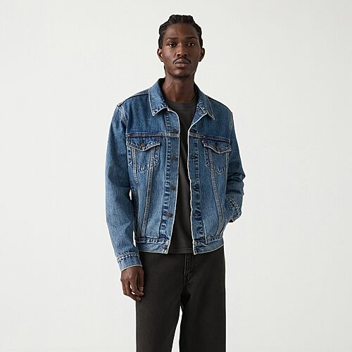 Click here for Levis Mens Denim Midweight Jacket  Medium  Blue prices