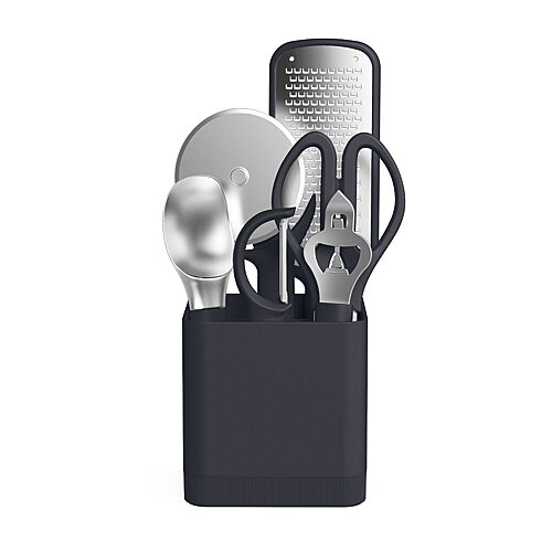 Click here for bella 7-pc. Kitchen Utensil Set  One Size  Gray prices