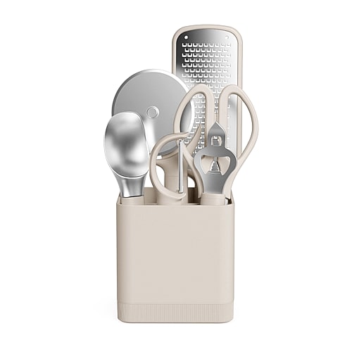 Click here for bella 7-pc. Kitchen Utensil Set  One Size  Beige prices