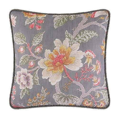 Click here for Rose Tree Mia Floral Square Decorative Pillow  18... prices