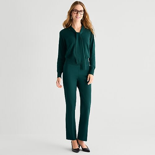 Click here for Liz Claiborne Lisa Womens Straight Pull-On Pant  1... prices