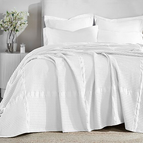 Click here for SUPERIOR Waffle Weaveall Season Breathable 100 Cot... prices