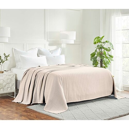 Click here for Superior Chevron All-Season Cotton Blanket  King -... prices