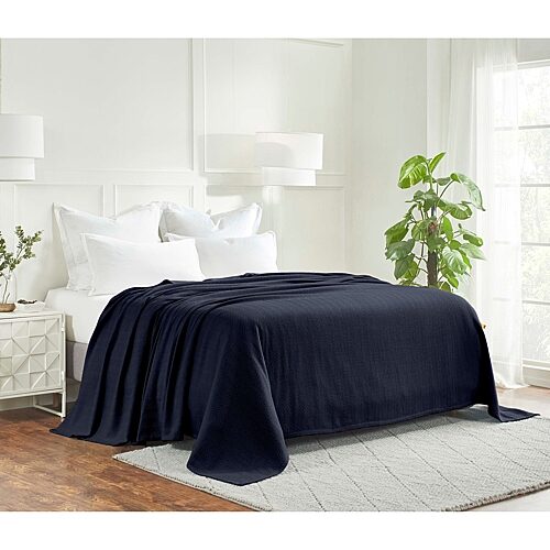 Click here for Superior Chevron All-Season Cotton Blanket  Full/Q... prices
