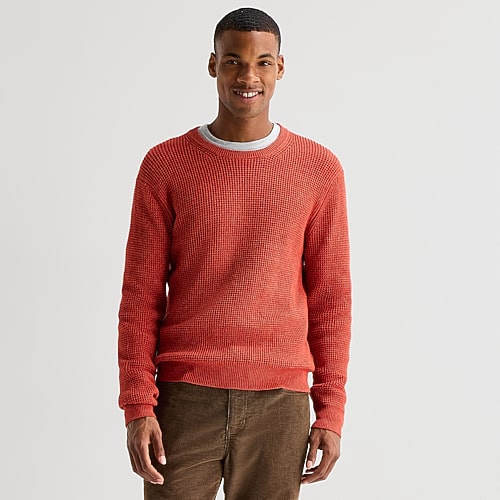 Click here for mutual weave Mens Crew Neck Long Sleeve Polo Sweat... prices