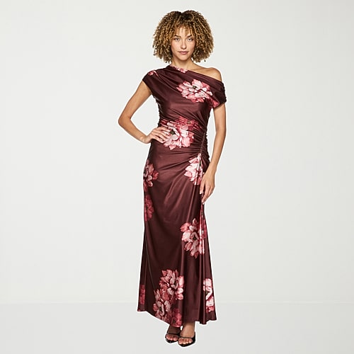 Click here for Premier Amour Womens Asymmetrical Neck Sleeveless... prices